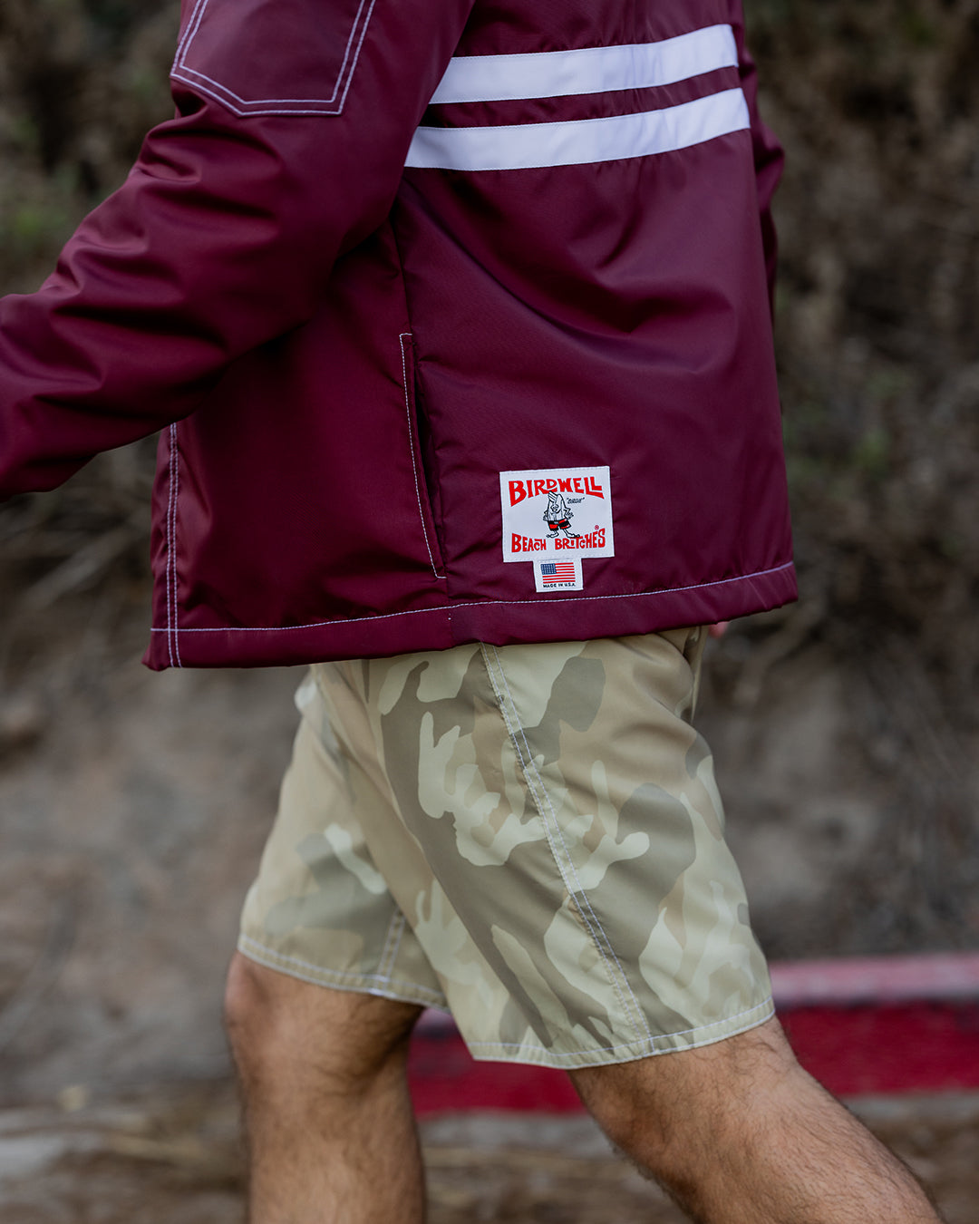 Comp Jacket 25 - Burgundy/White – Birdwell