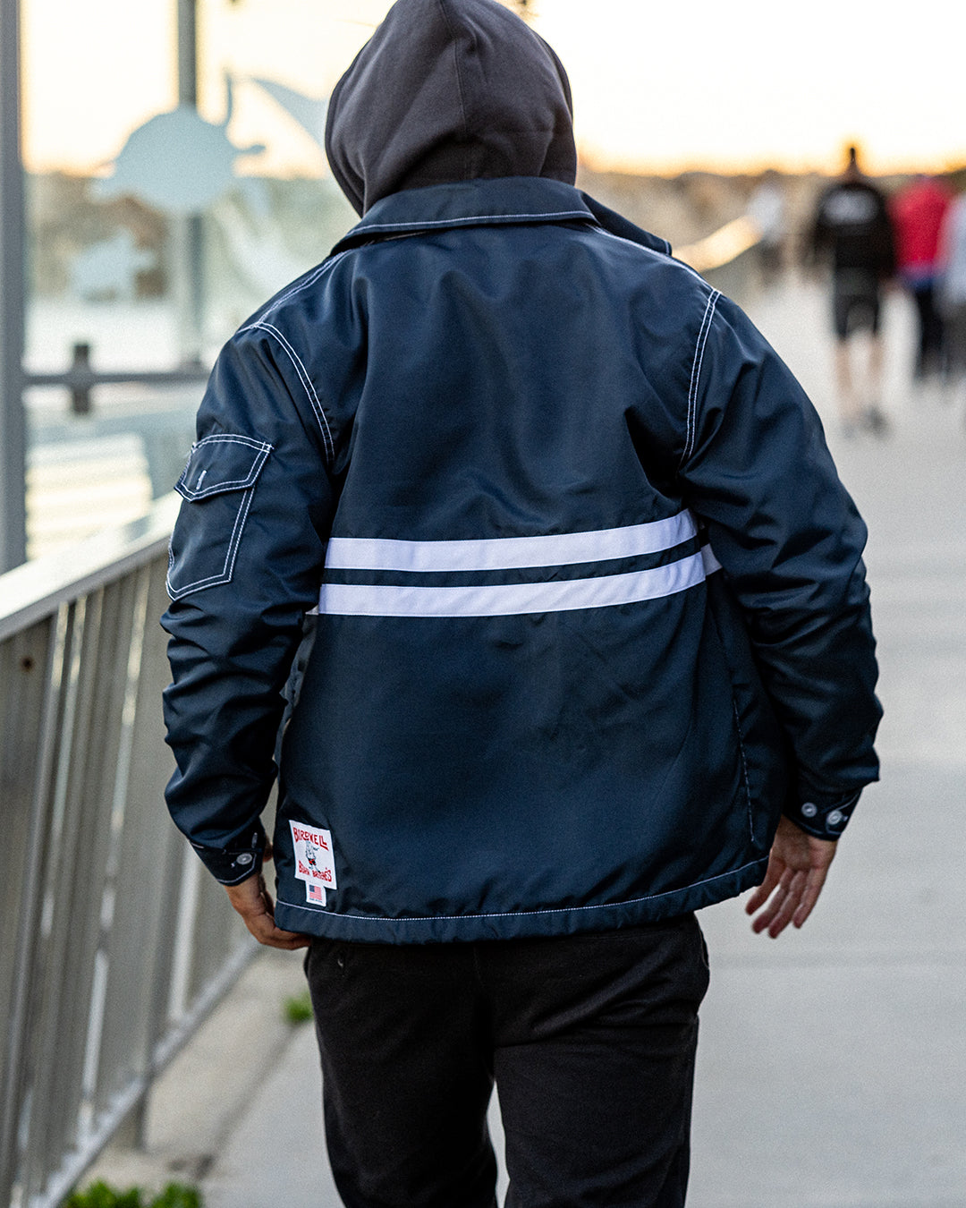 Comp Jacket 25 - Navy/White – Birdwell