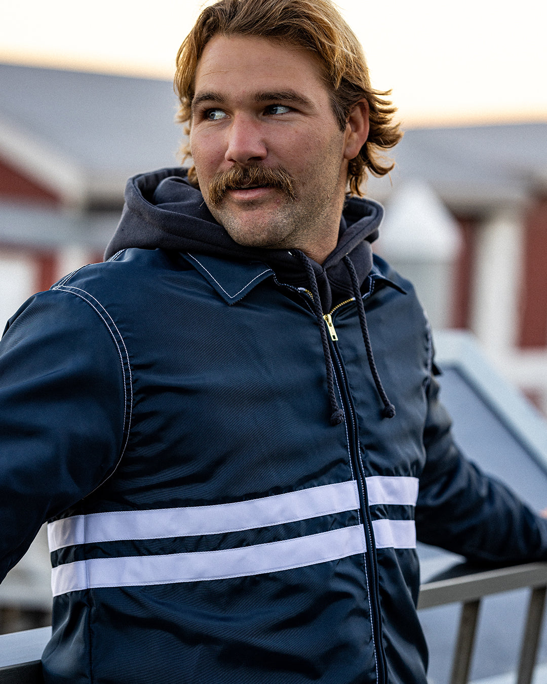 Comp Jacket 25 - Navy/White – Birdwell
